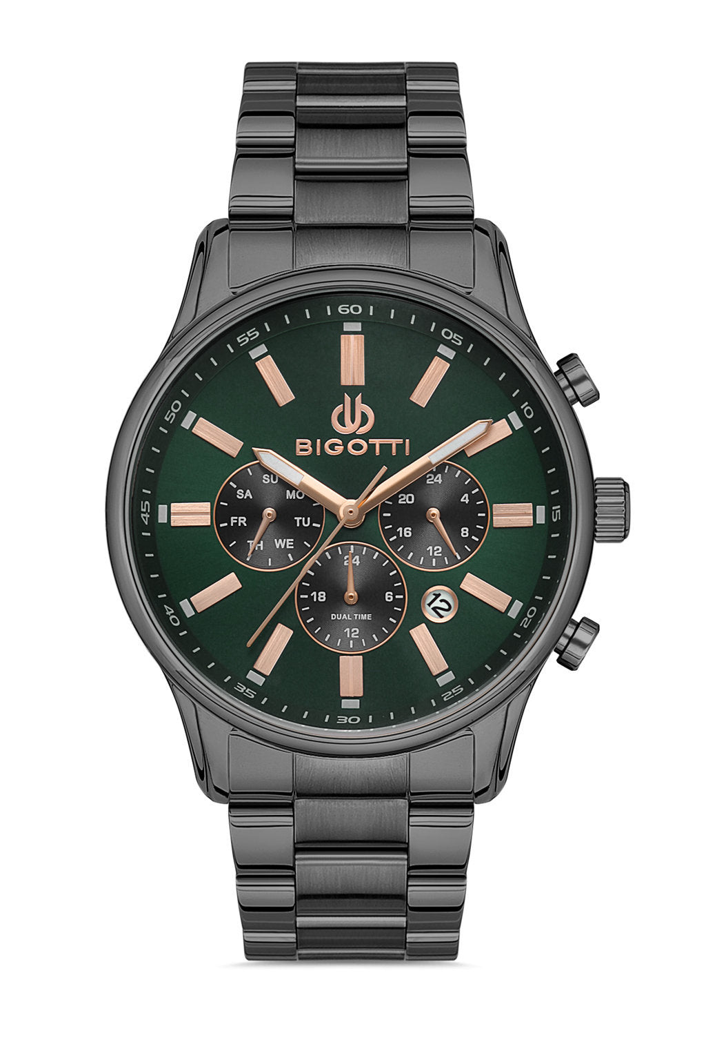 Bigotti Milano Mens Stainless Steel Strap Watch - BG.1.10374-5 – JUBILEE